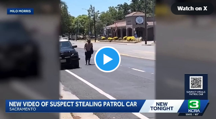 Homeless man steals a cop car and leads police on an over 40-mile car ...